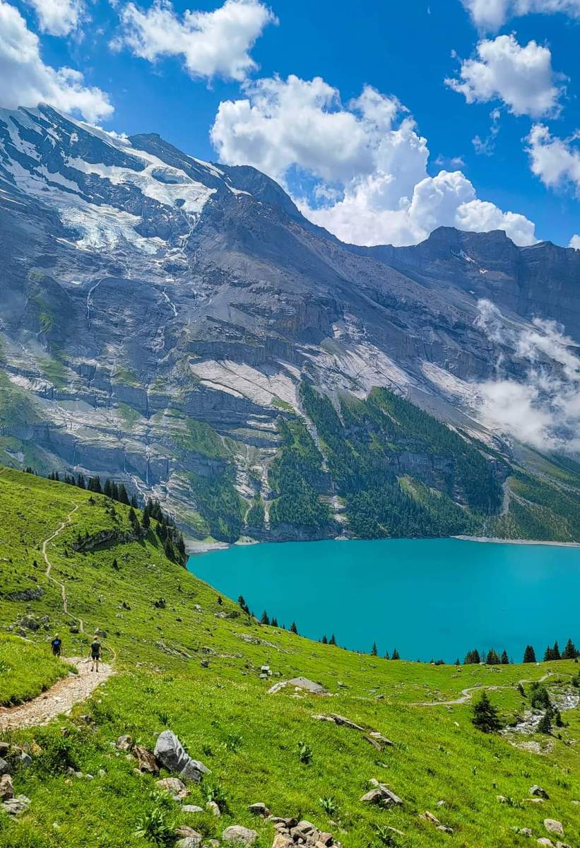 Switzerland – Kandersteg: Alpine Slide & Wanderwegin’ at Lake Oeschinen ...